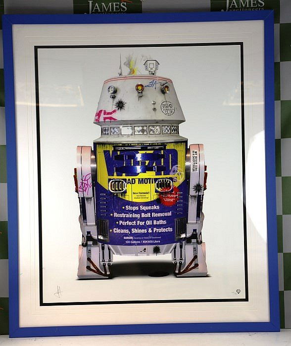 Jj Adam`s Wd40 Droid R2d2, Wishbone Ltd Edition 162/195