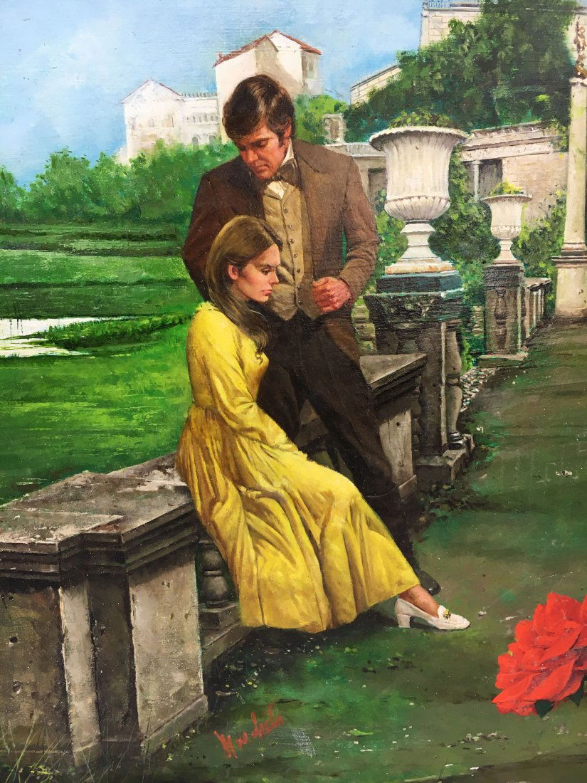 LOUIS MARCHETTI original book illustration painting 2