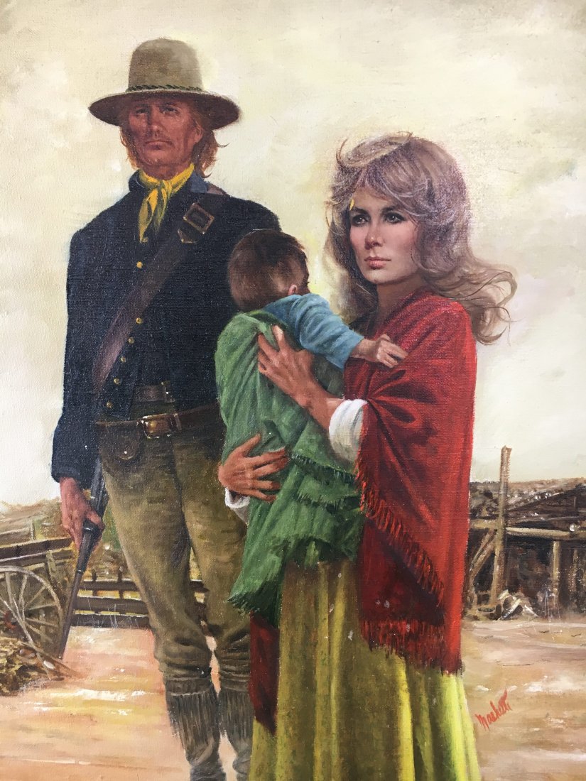 Lou Marchetti Original Oil Painting On Canvas 58