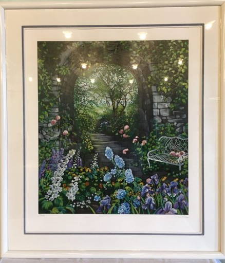 Susan Rios Signed # "Afternoon Walk" Serigraph - Dec 04, 2016 | Carrell ...