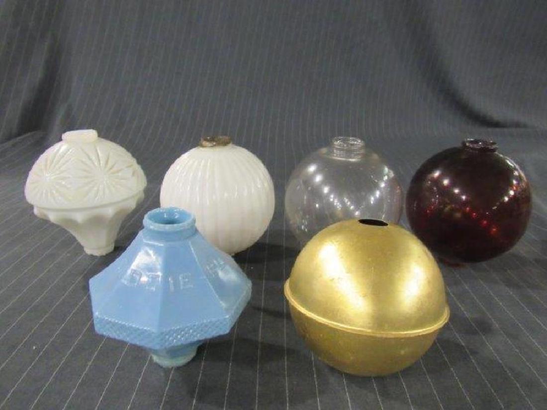 Six lightning rod bulbs