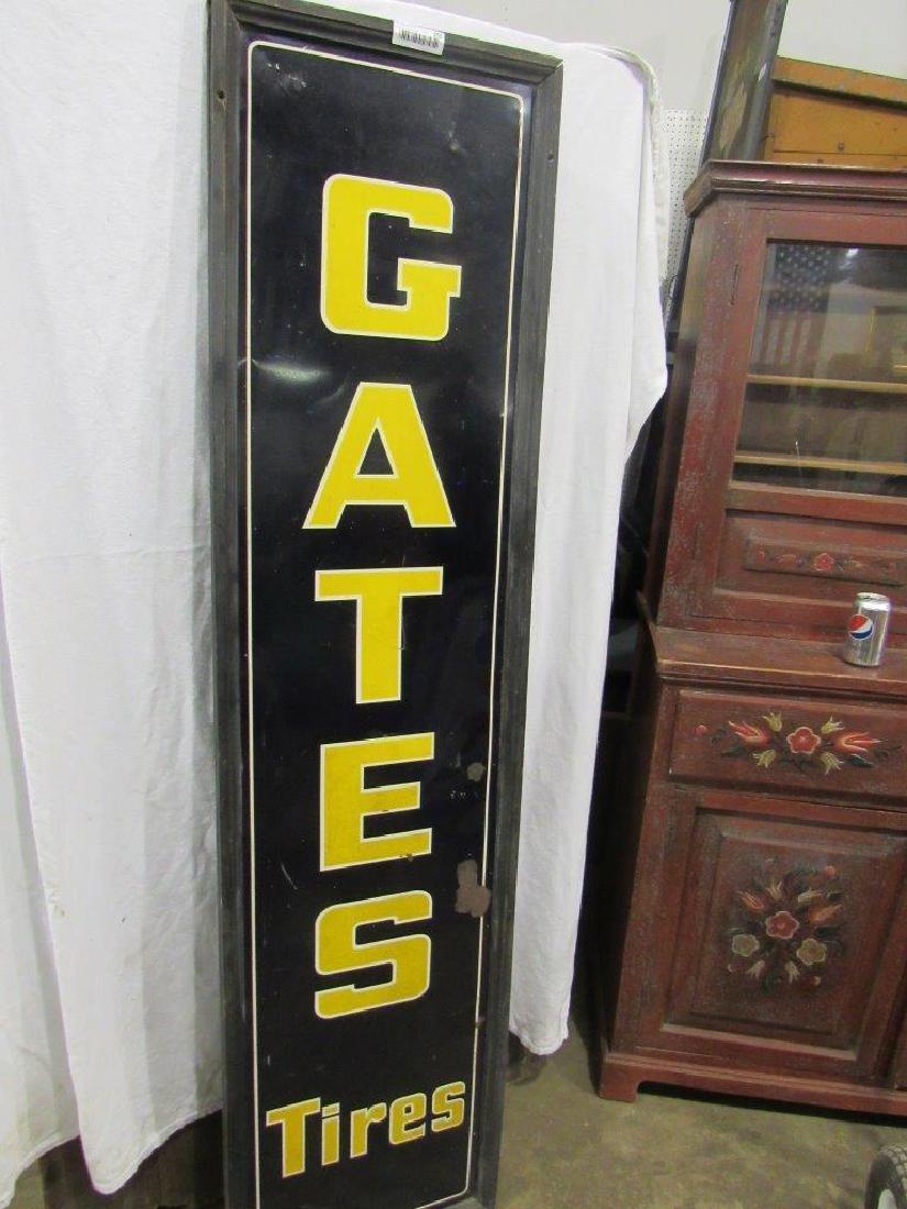SST Framed Gates Tire sign