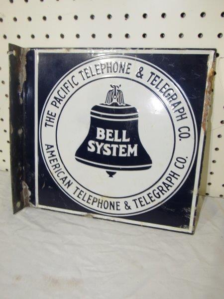 DSP Bell System Flange Sign - Nov 23, 2019 | Atlee Raber Auctions in OH
