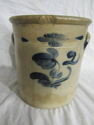 Ohio Decorated 2 Gallon Crock