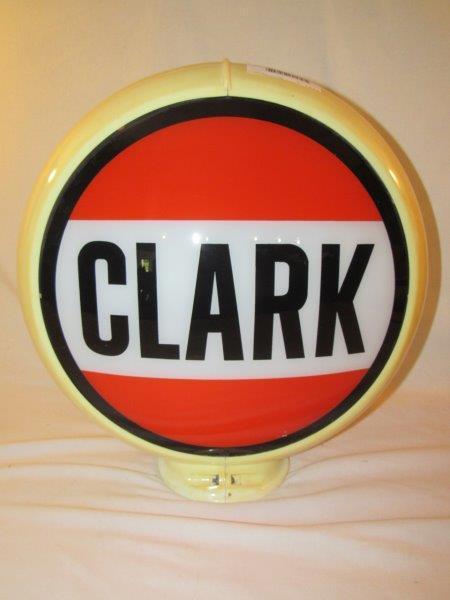 Clark Gas pump globe - Dec 28, 2019 | Atlee Raber Auctions in OH