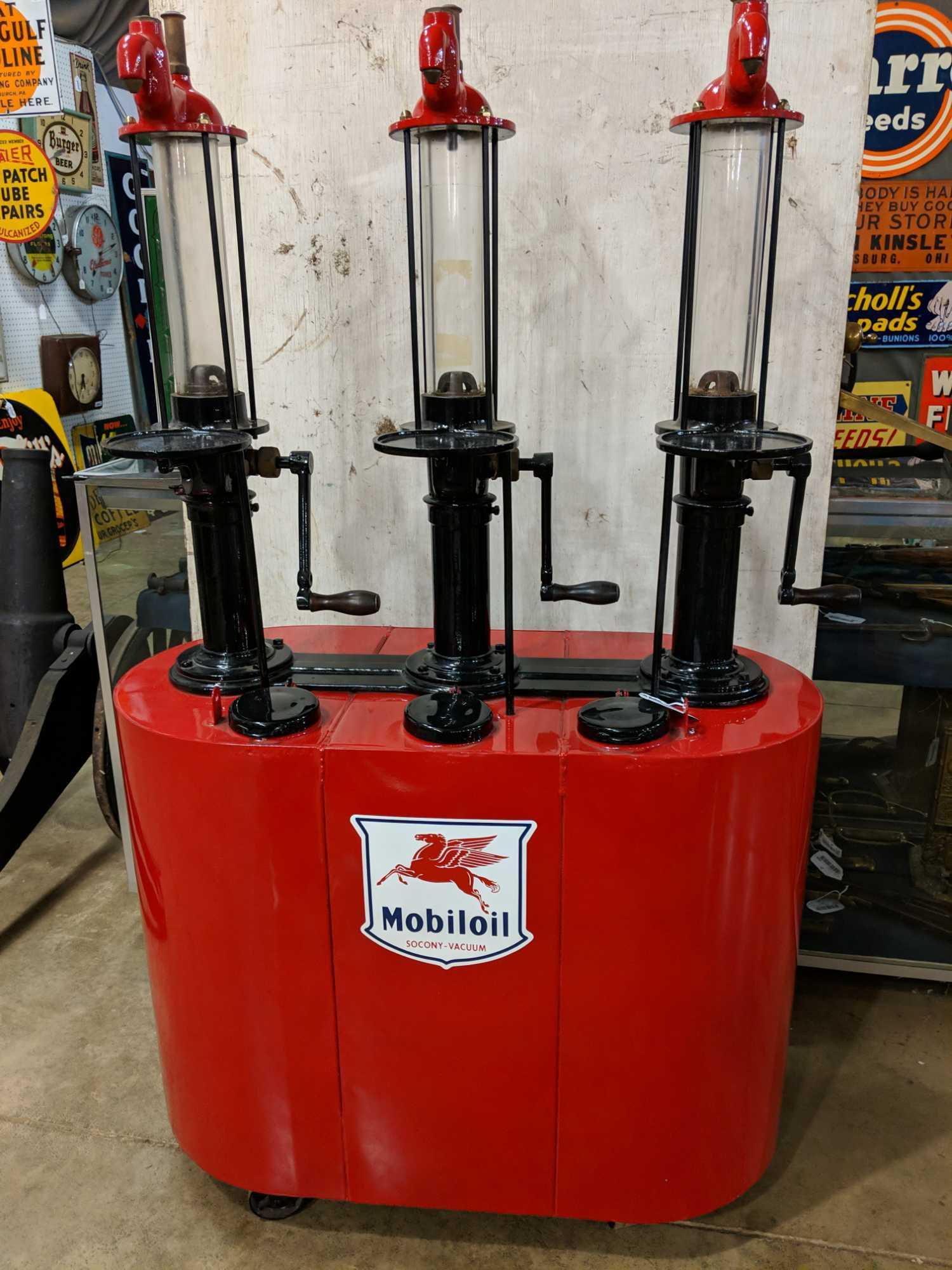 Nicely restored triple lubester - Dec 28, 2019 | Atlee Raber Auctions in OH