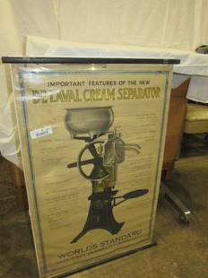 1919 Delaval Cast Iron Cream Separator