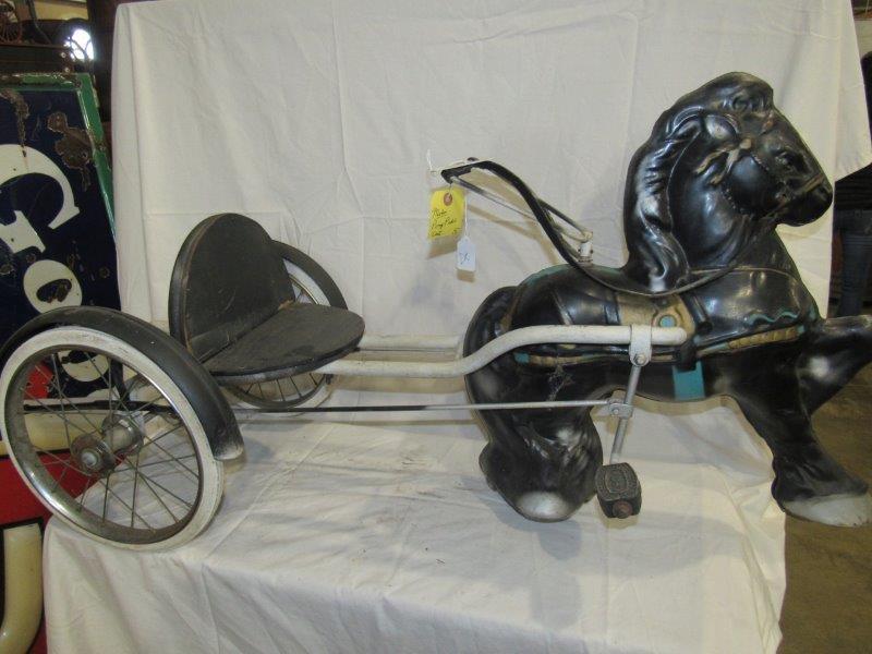 Mobo pony pedal cart - Dec 27, 2019 | Atlee Raber Auctions in OH