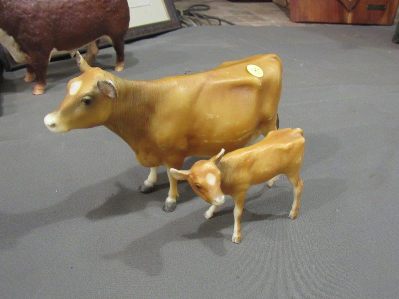 Breyer Jersey cow and calf - May 14, 2020 | Atlee Raber Auctions in OH