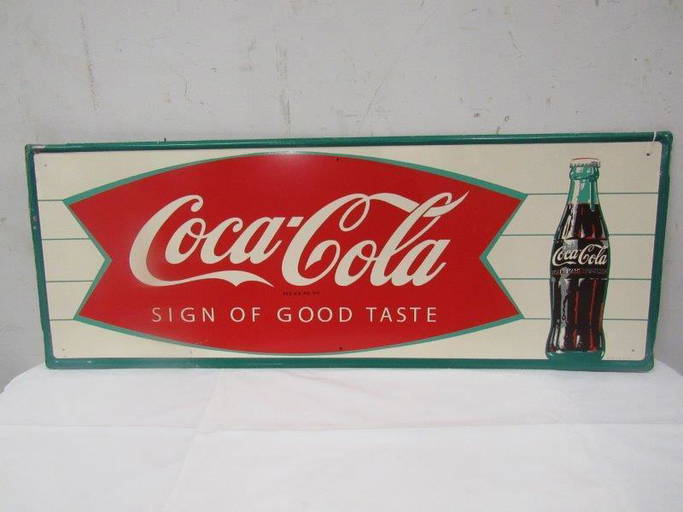 Sst Coca Cola Fishtail Sign