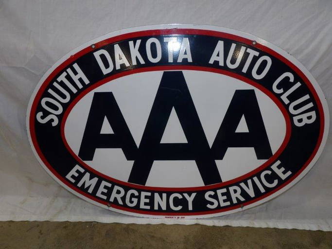 DSP AAA South Dakota Auto Club Emergency Service sign - Dec 30, 2020 ...