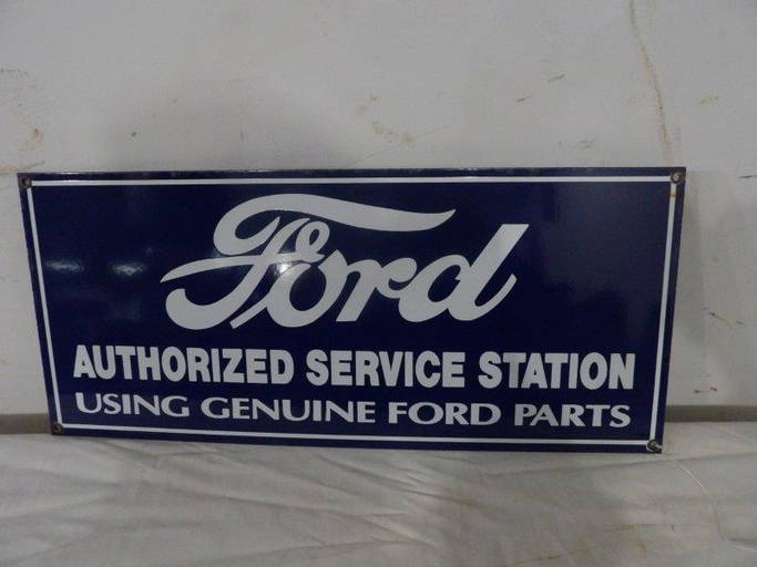 Newer Ssp Ford Authorized Service Station Sign
