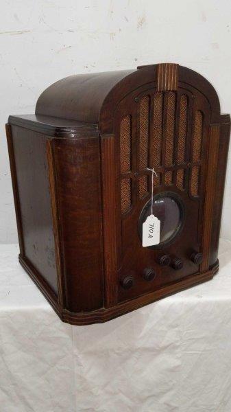 Rare 1933 Rca Victor Model 143 Tombstone Cathedral