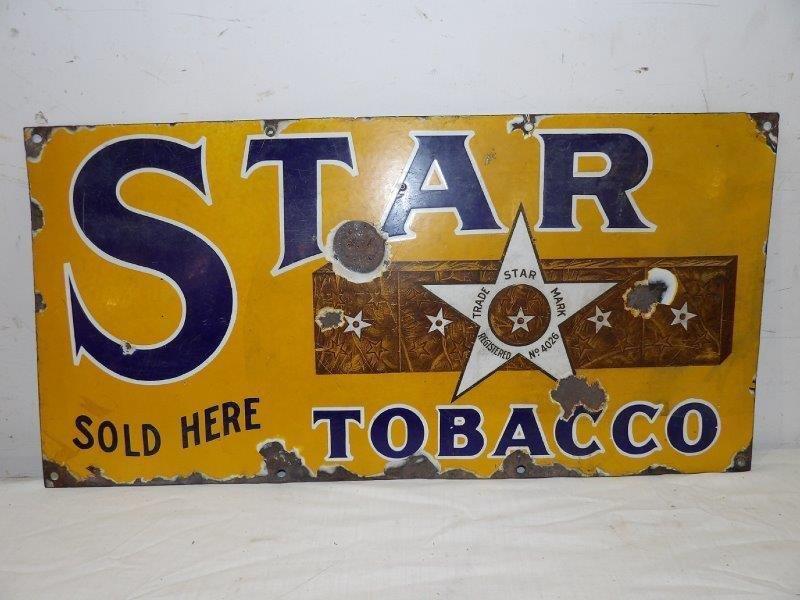 Ssp Star Tobacco Sign