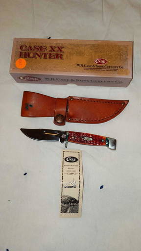 Case Xx Hunter Fixed Blade Knife W/ Sheath