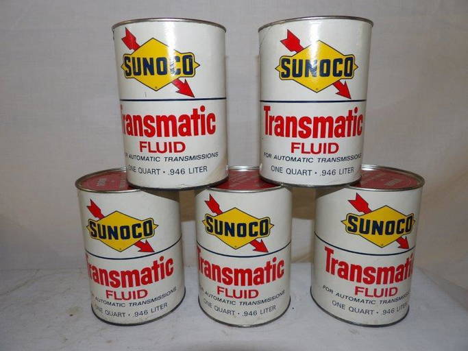 5- Sunoco Transmatic Fluid 1 qt. unopened cans (#0066) on Oct 15, 2021 ...