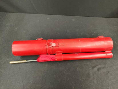 Railroad Stationary Flag And Flare Signal And Safety Kit