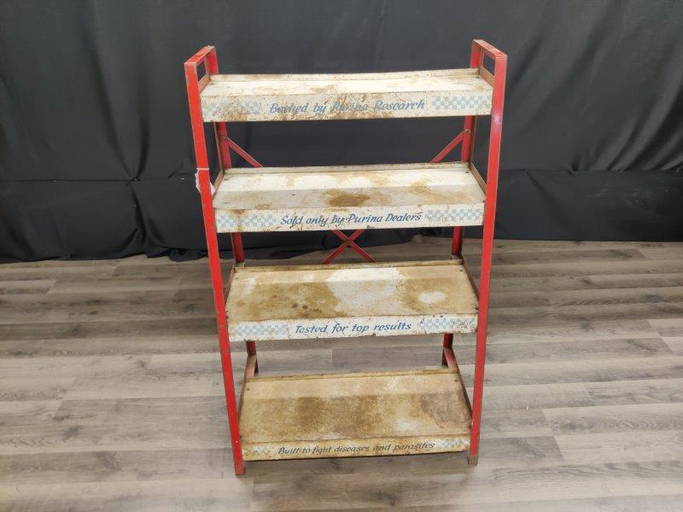 Metal Purina Country Store Display