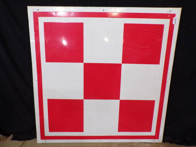 Metal Purina Feed Sign