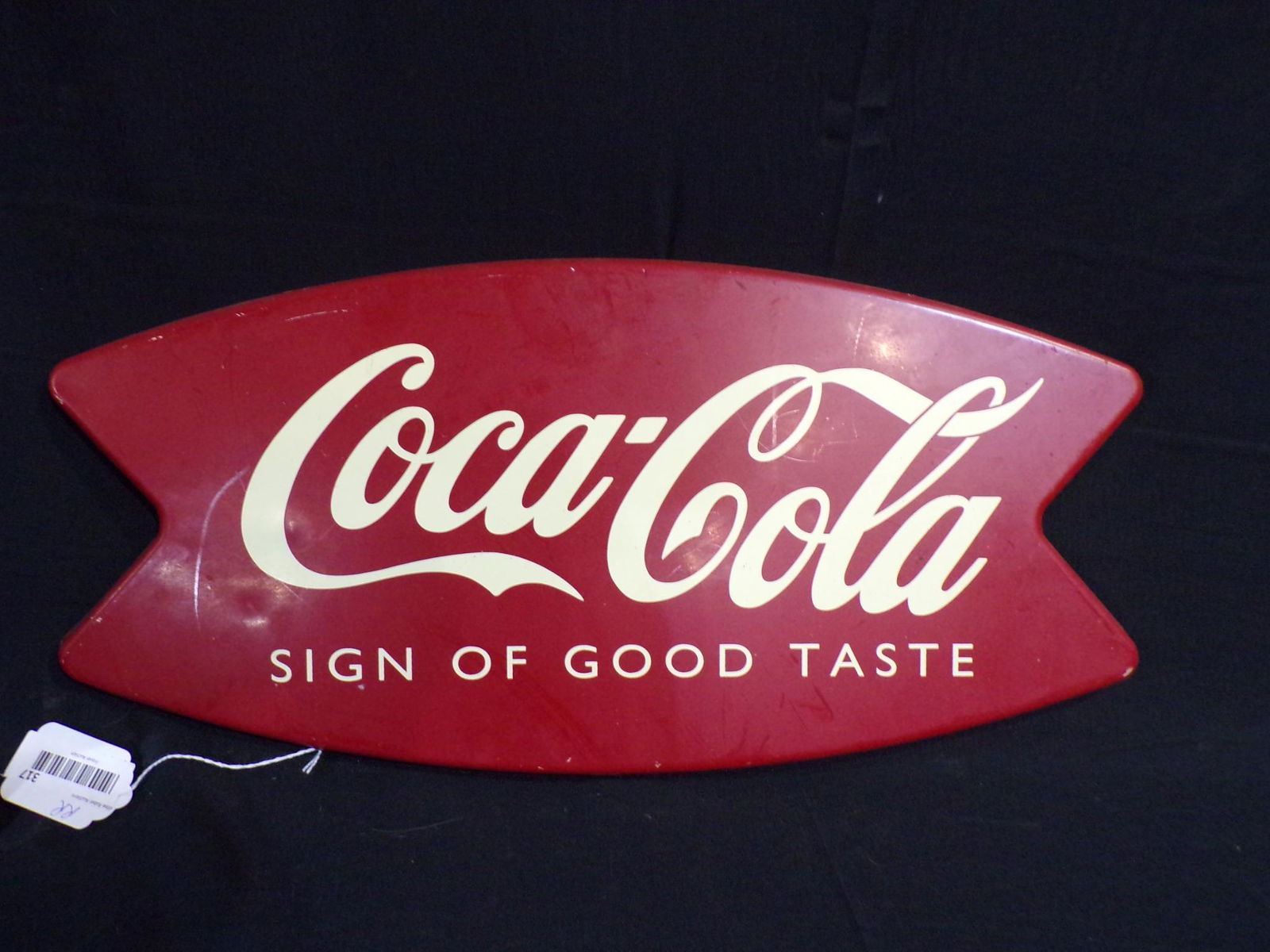 Coke Fishtail Sign