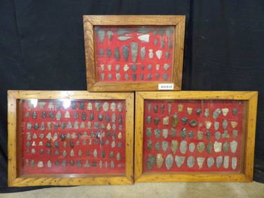 Lot Of Apache Native American Arrowheads