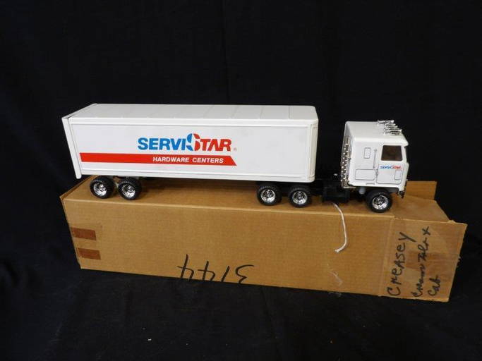 Ertl ServiStar Hardware Centers Advertising Truck & Trailer (#0039) on ...
