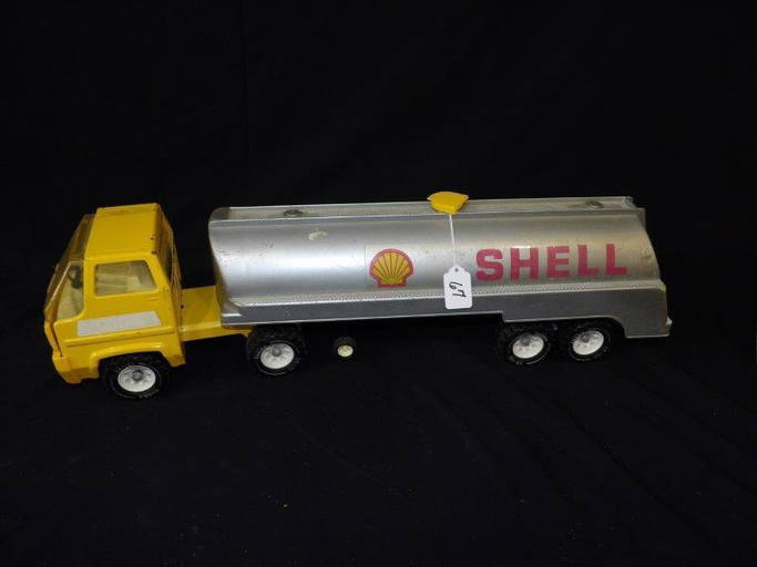 Tonka Shell Oil Advertising Tanker Truck