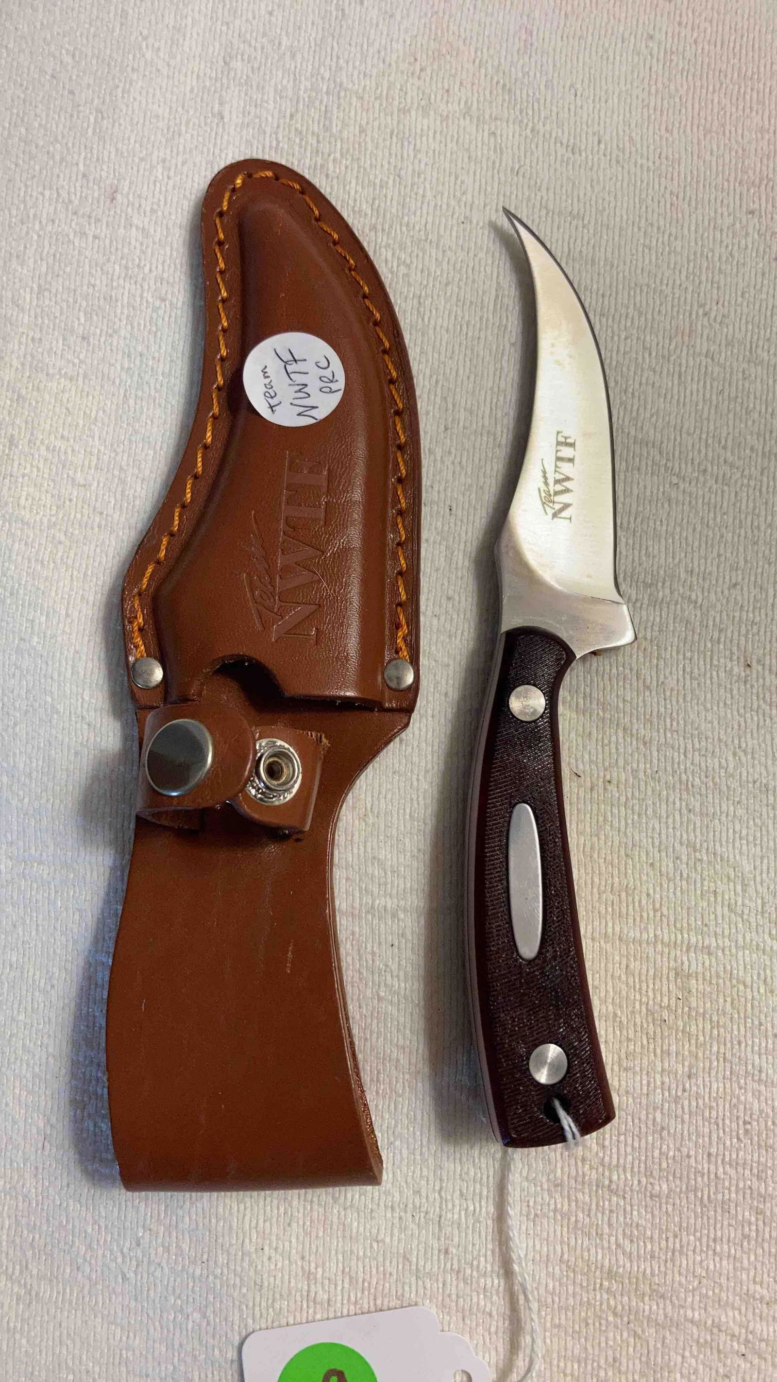 Team Nwtf Curved Blade Knife