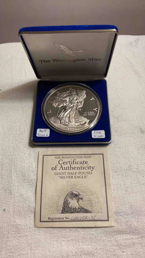 Half Pound Silver Eagle