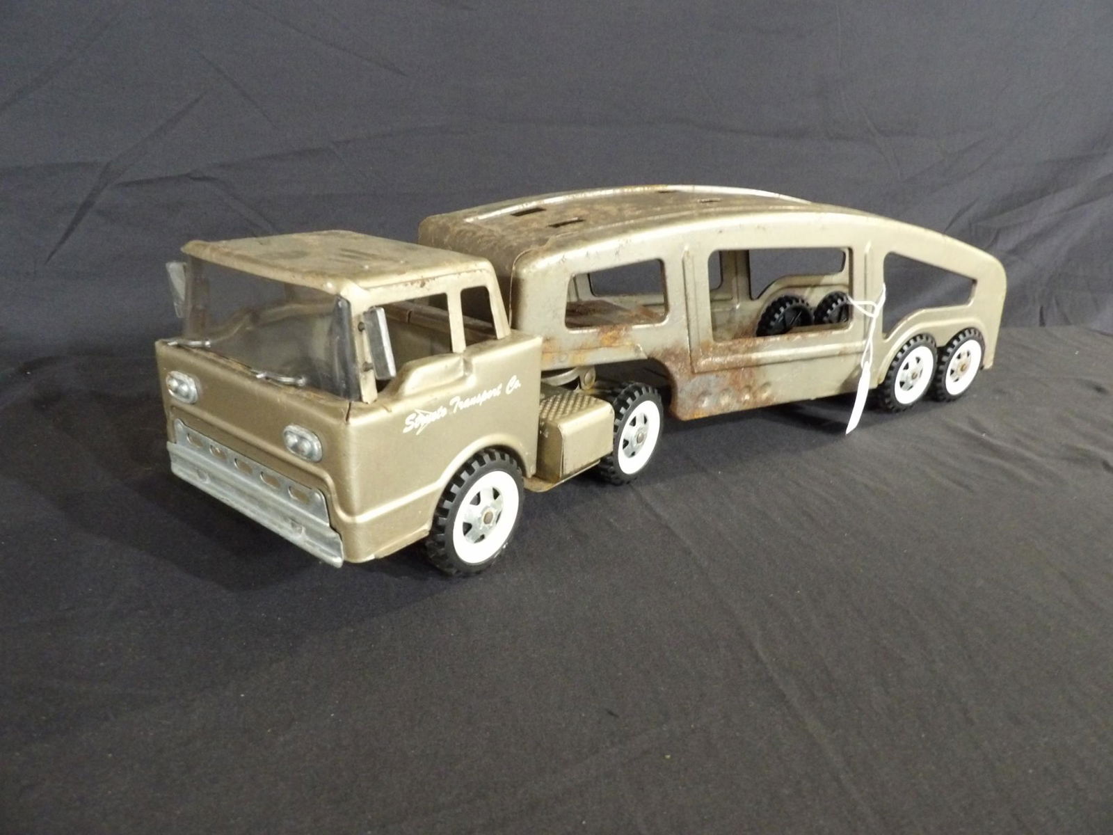 Vintage Structo Transport Co. Car Hauler/transporter