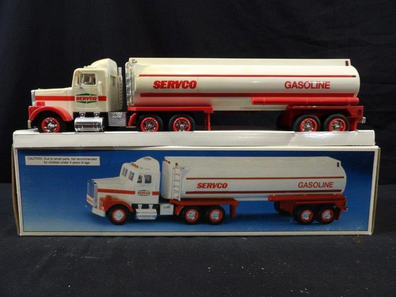 Servco Gasoline Toy Tanker Truck