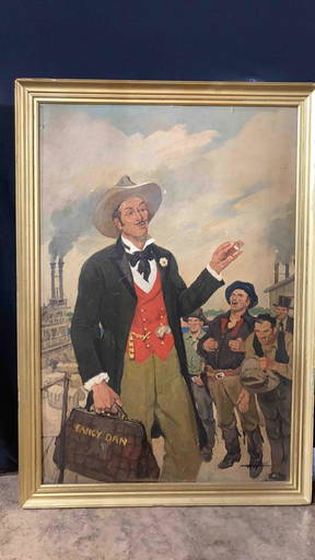 H. Winfield Scott Fancy Dan Oil Painting