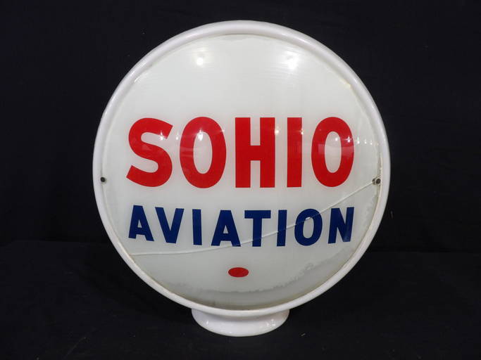 Sohio Aviation gas pump globe (#1143) on Dec 28, 2022 | Atlee Raber ...