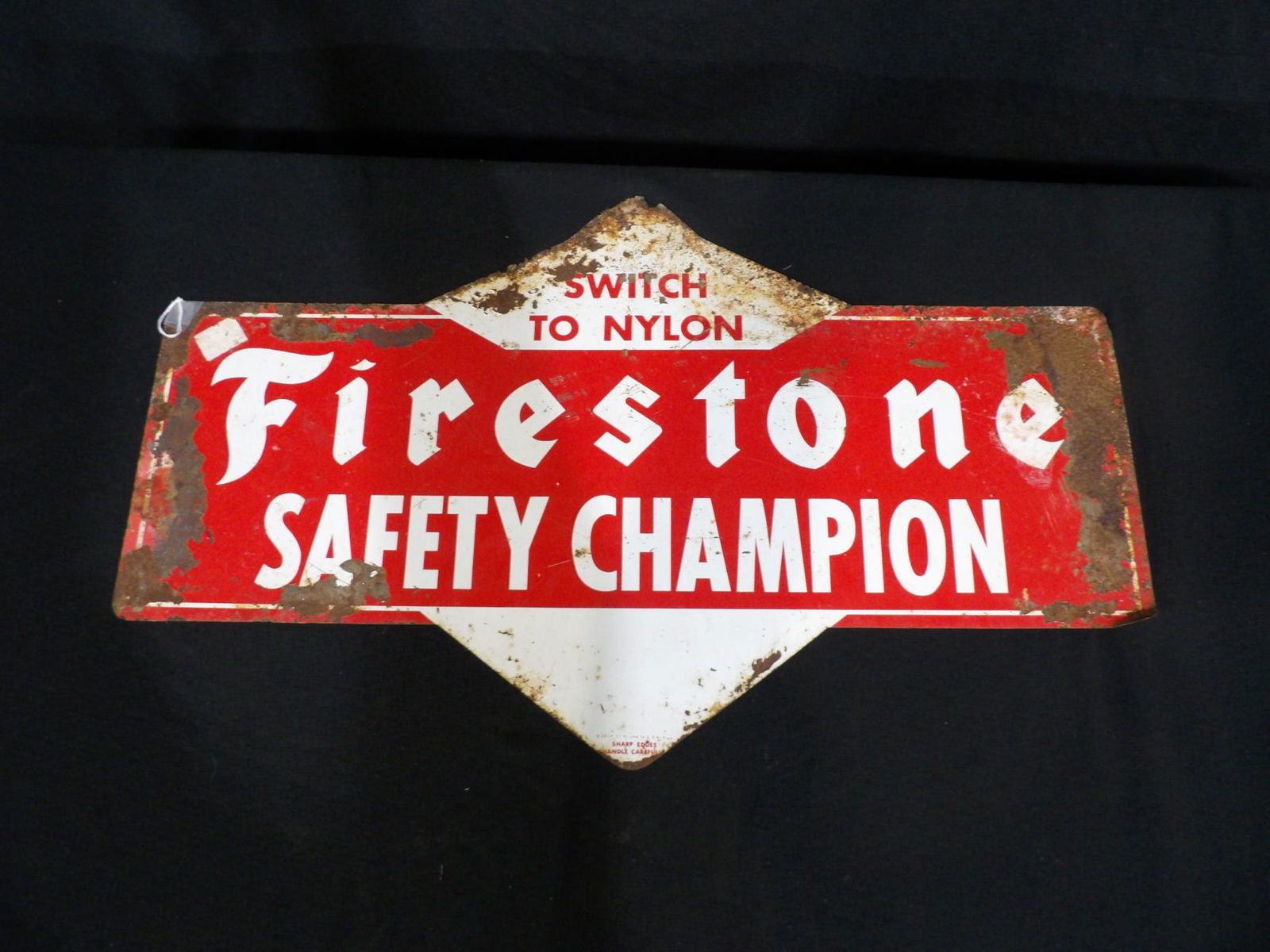 DST Firestone Safety Champion sign (#1334) on Dec 28, 2022 | Atlee ...