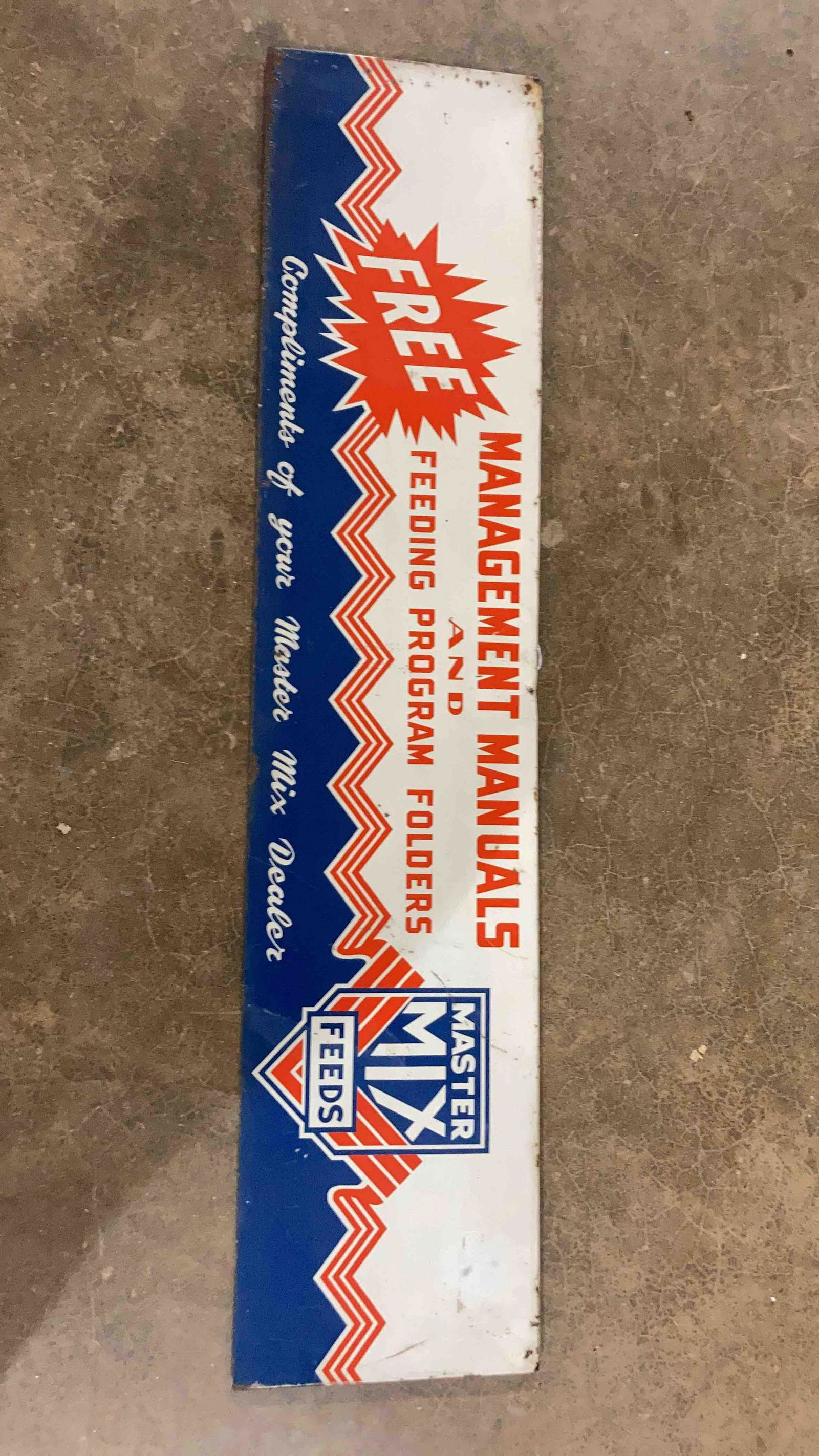 SST Master Mix Feeds shelf topper sign (#1450) on Dec 28, 2022 | Atlee ...