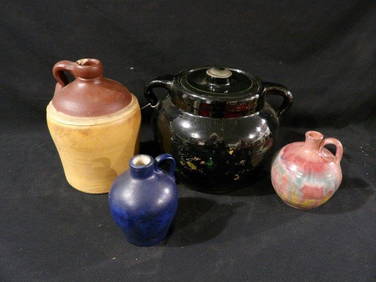 MID-ATLANTIC DECORATED STONEWARE CAKE CROCK - Jun 23, 2012 | Jeffrey S ...