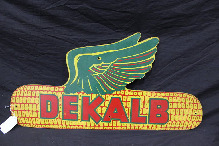 Ss Masonite Dekalb Sign