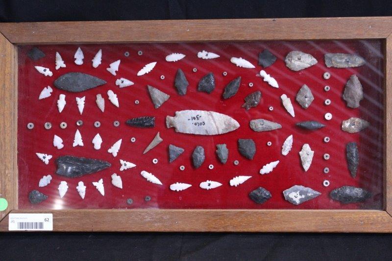 Western Display Arrowheads Auction