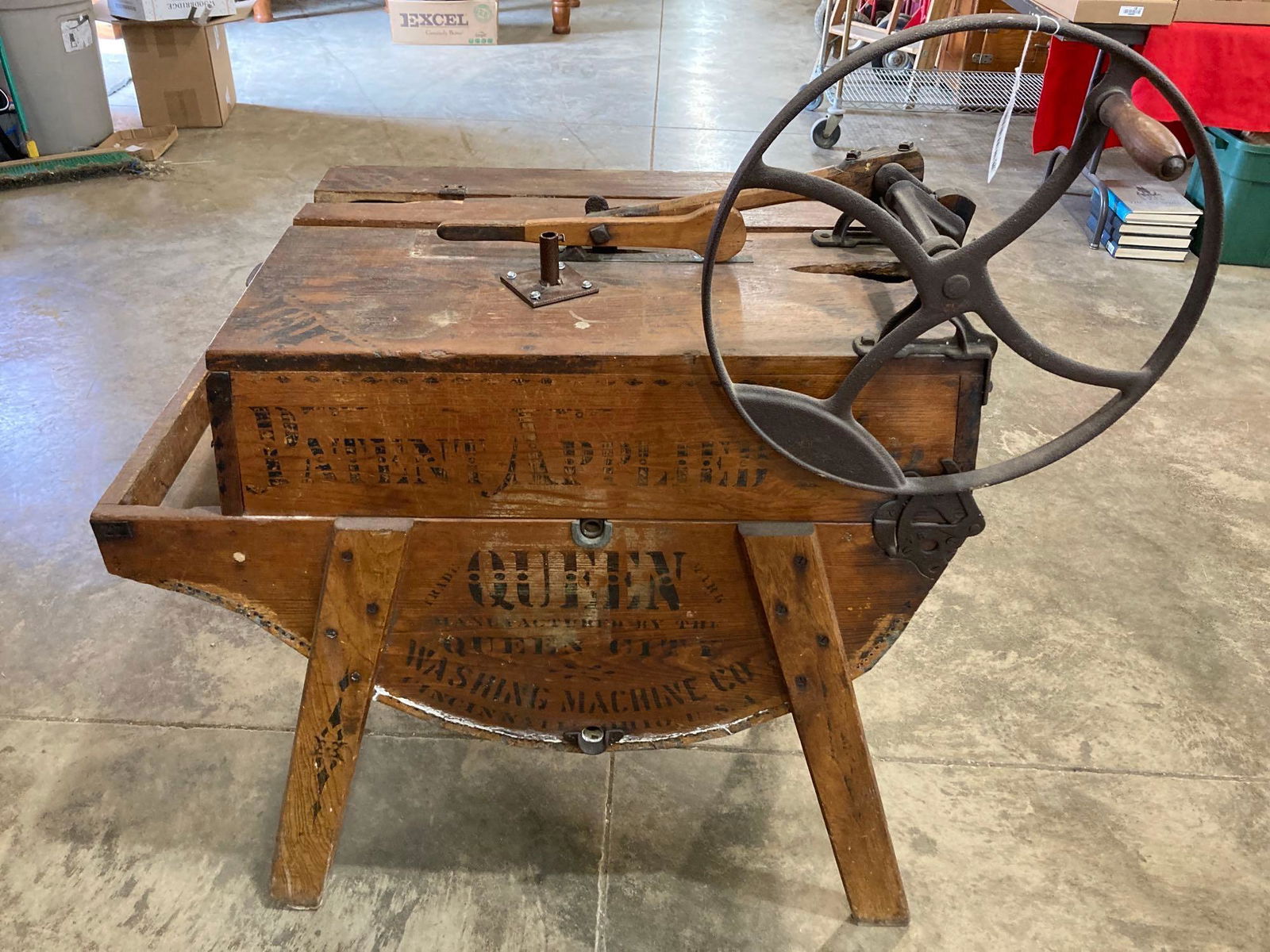 Queen City Wooden Washing Machine