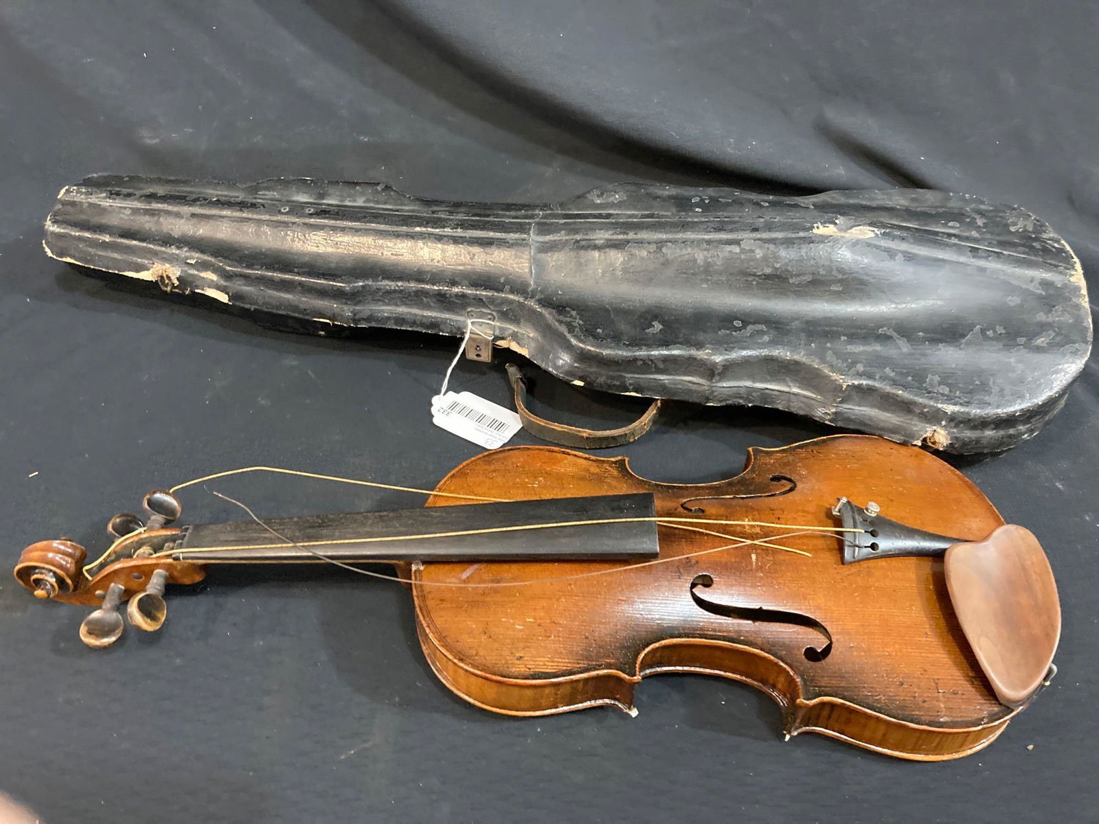 Unmarked Older Violin Auction