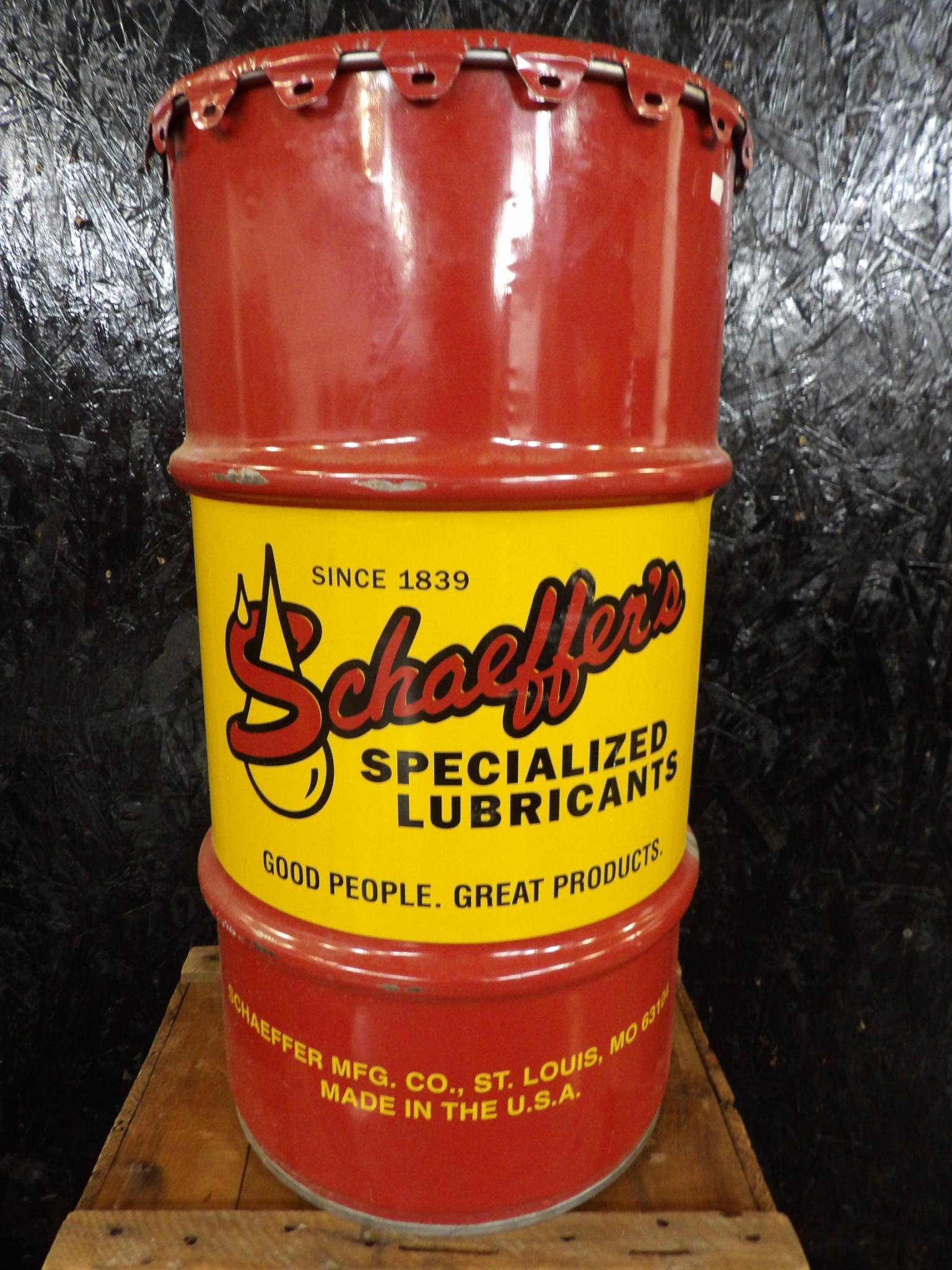 Schaeffer's Specialized Lubricants Drum W/ Lid Auction