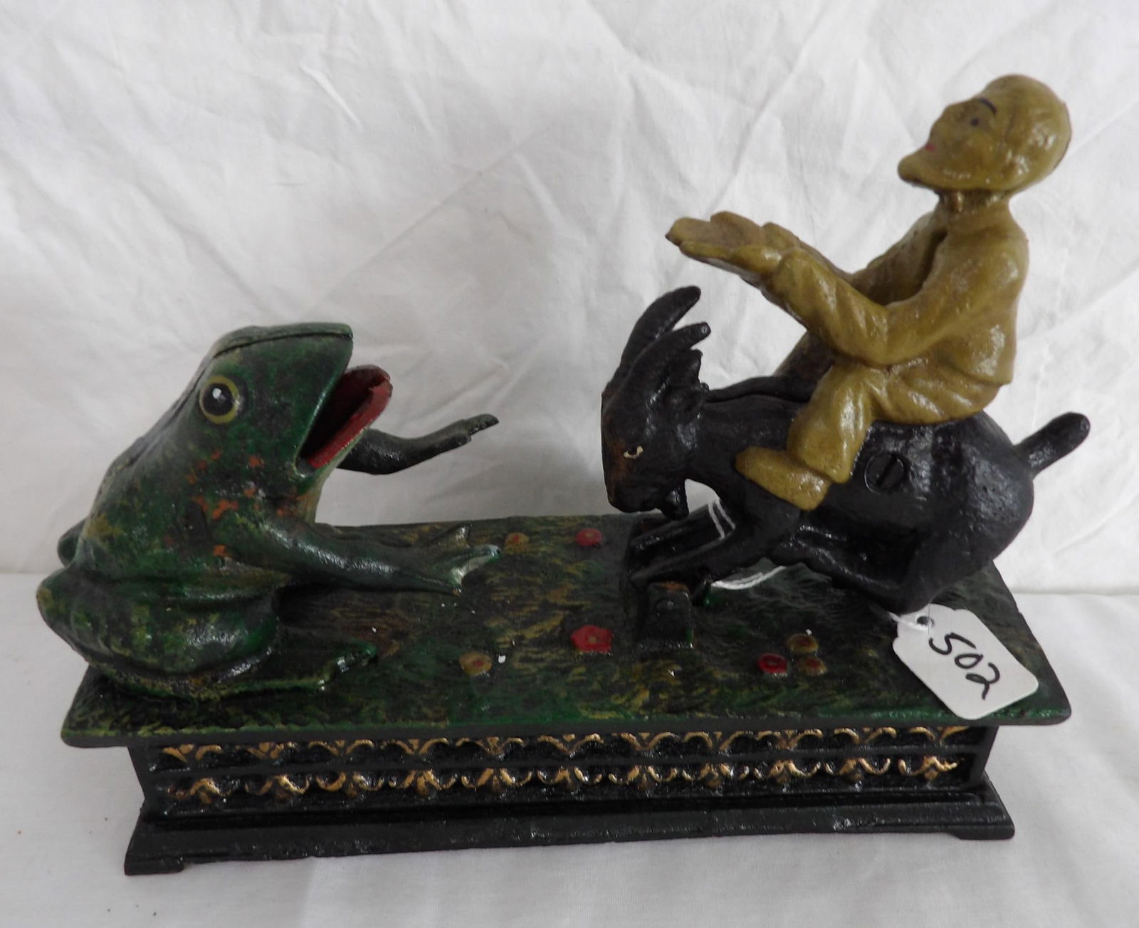 Goat Frog Bank, Book Of Knowledge Bank Auction