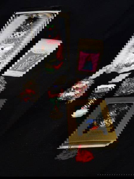 Vintage Holiday Ornament Lot Inc. Christopher Radke, Keepsake And More ...