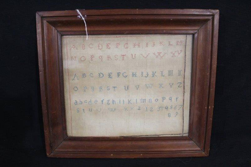 Ohio Alphabet Sampler Auction
