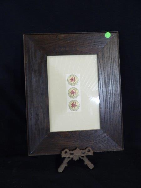 Early Stickley Furniture Labels Framed Auction