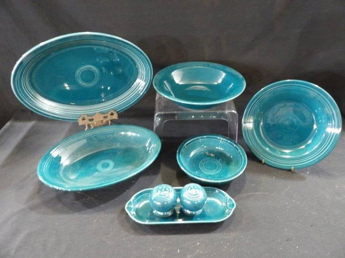 Fiesta Ware Retired Juniper Dishes