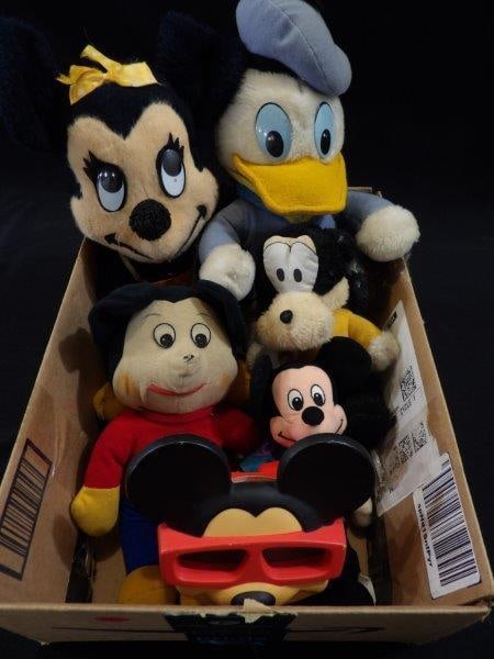 Disney Stuffed Characters & View Master Auction
