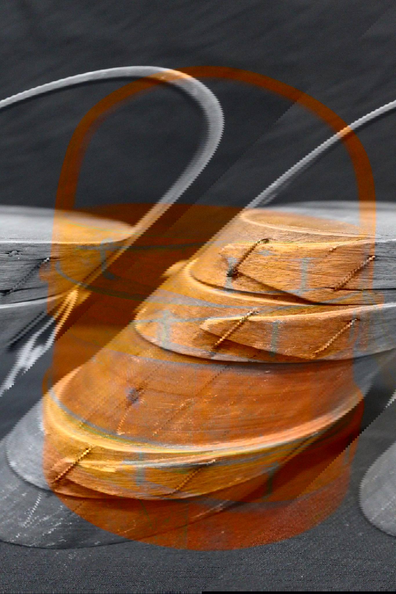 Small Primitive Firkin Bucket Auction