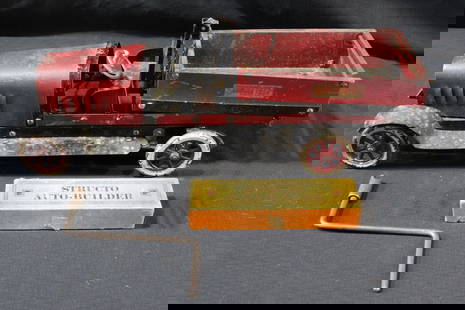 1920s Structo Pressed Steel Dump Truck. Original