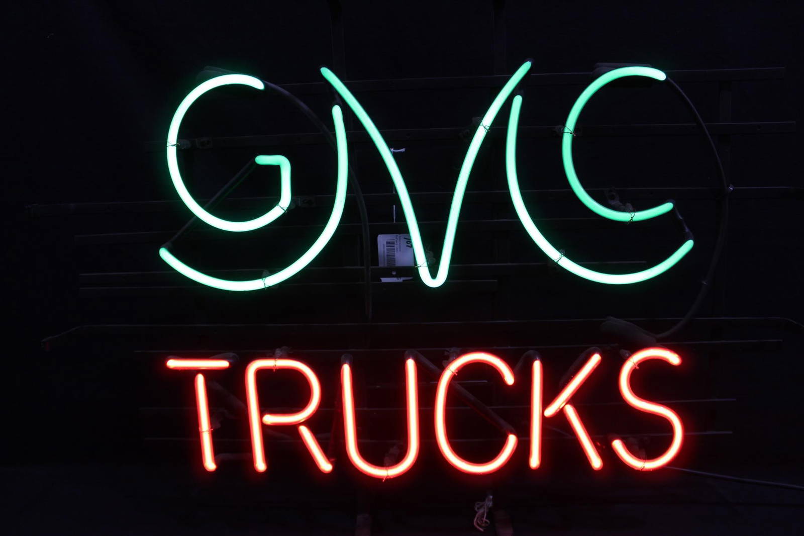 Awesome Gmc Trucks Neon Sign Auction